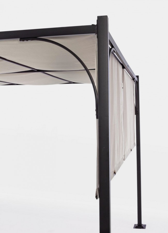 Pavilion gradina gri 400x300x225 cm - Decorer