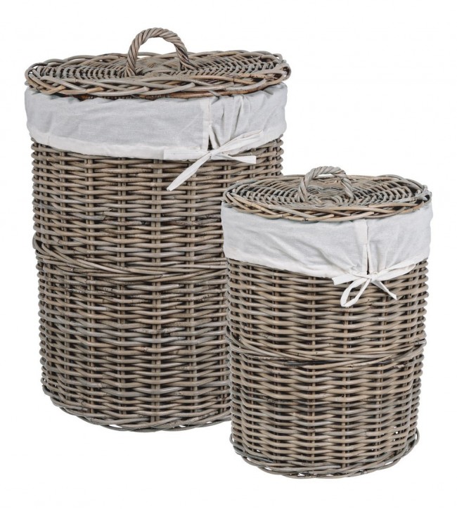 Set 2 cosuri rattan Narra 40x54 cm, 50x64 cm - Decorer