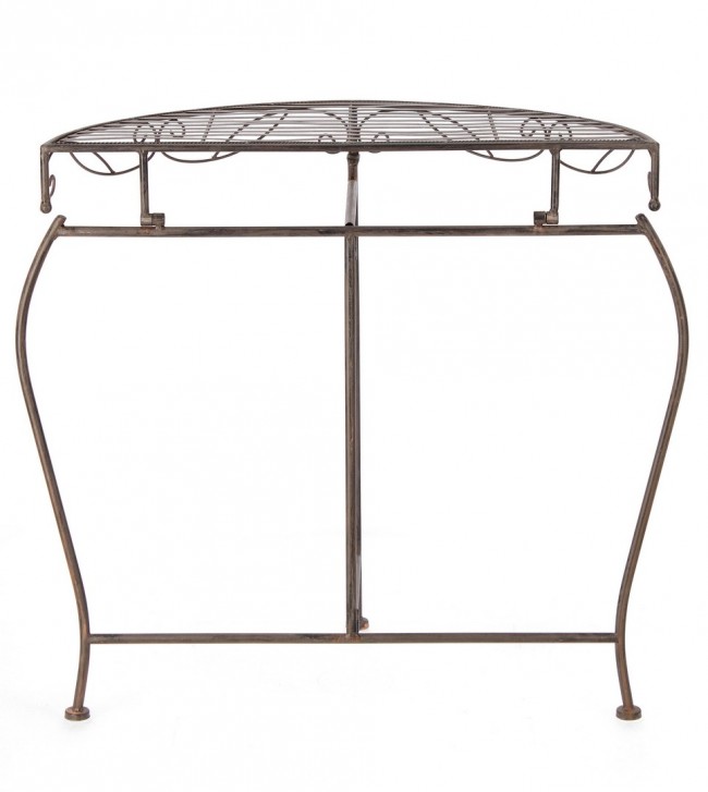 Consola otel maro Melanie 75x36x75 cm - Decorer