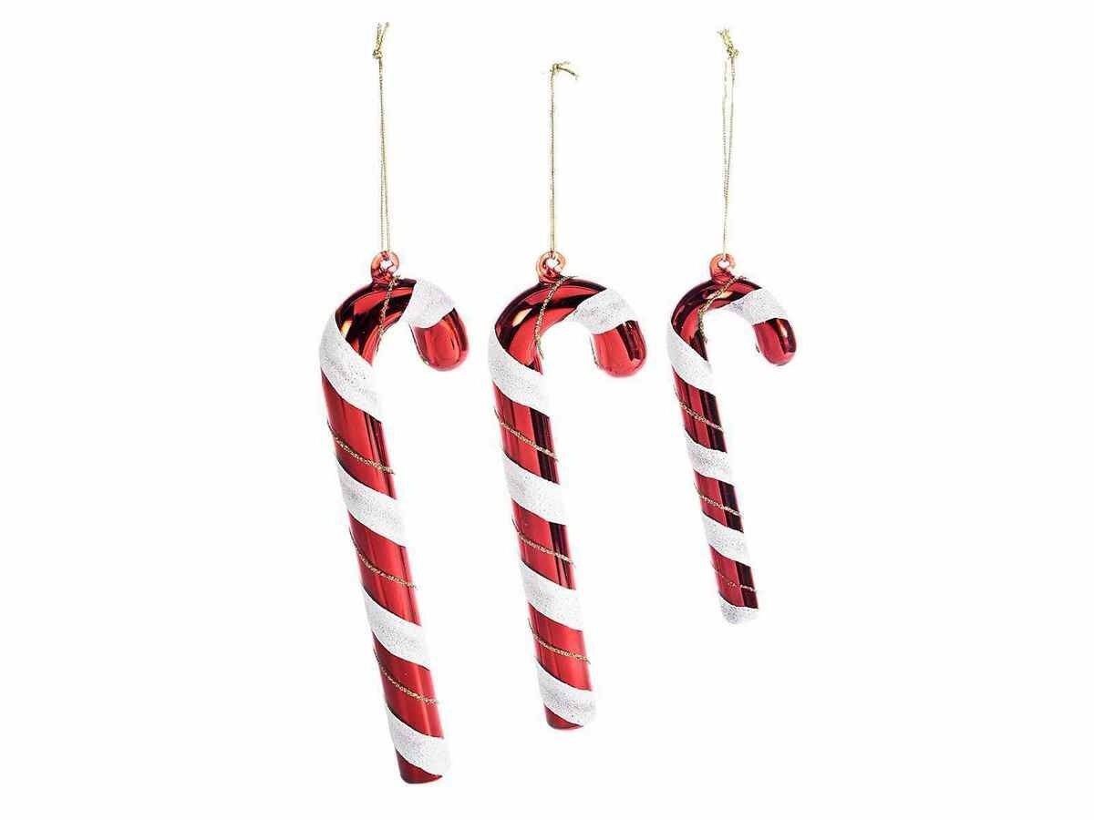 Set 3 ornamente brad din sticla model Acadele II 17 cm - Decorer