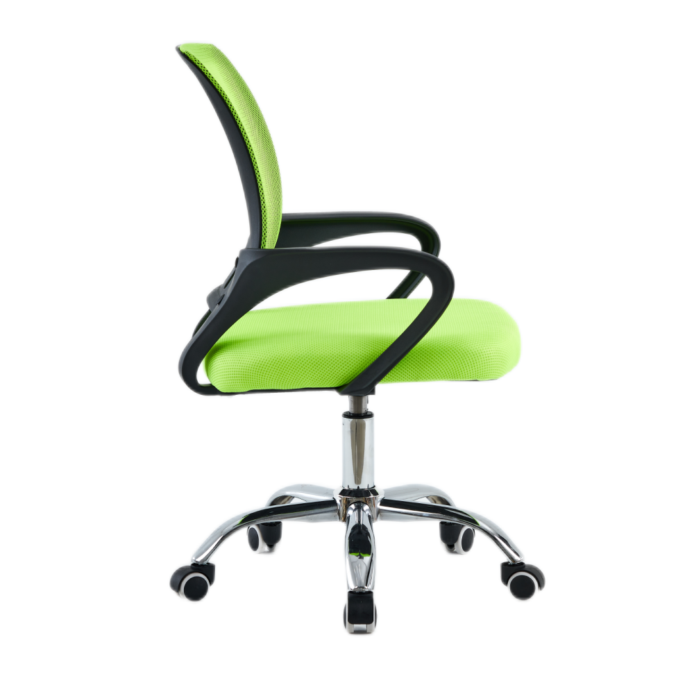 Scaun de birou verde negru Dex 57x55x86,94 cm - Decorer