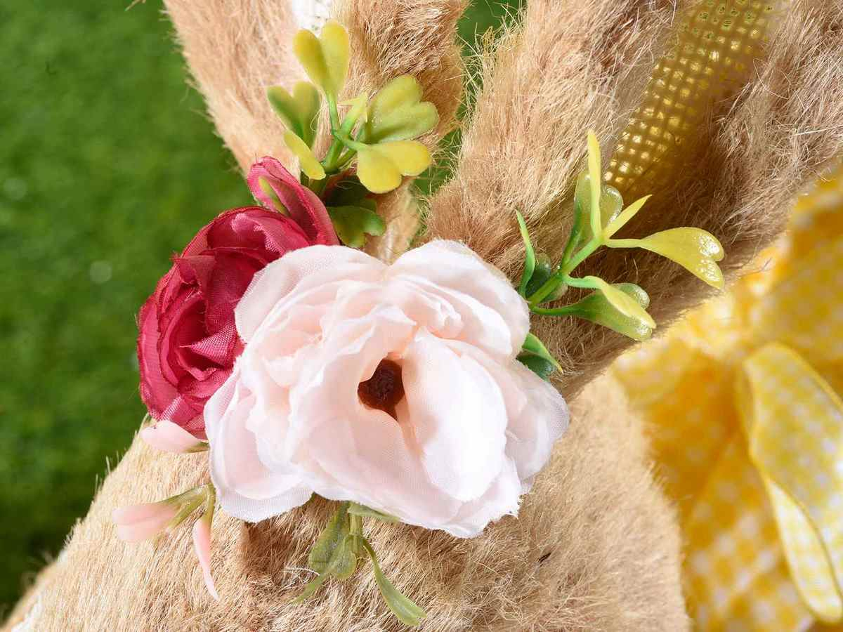 Set 2 figurine Iepurasi Paste 40x14x26 cm - Decorer