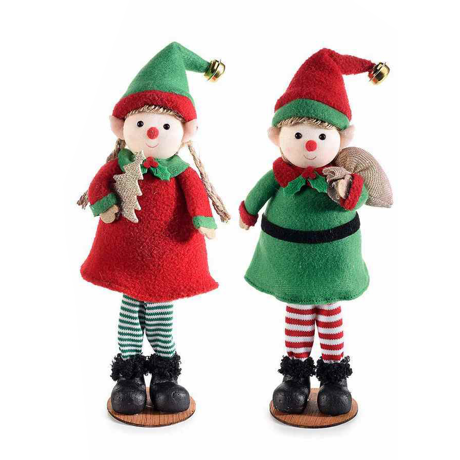 Set 4 figurine Elfi 6x24 cm - Decorer