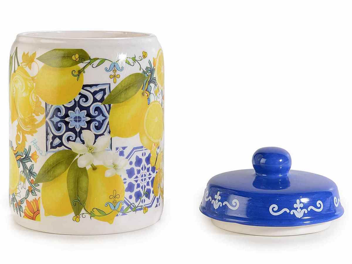 Set 2 borcane decorative Agrumi 11.5x19 cm, 8.5x14.5 cm - Decorer
