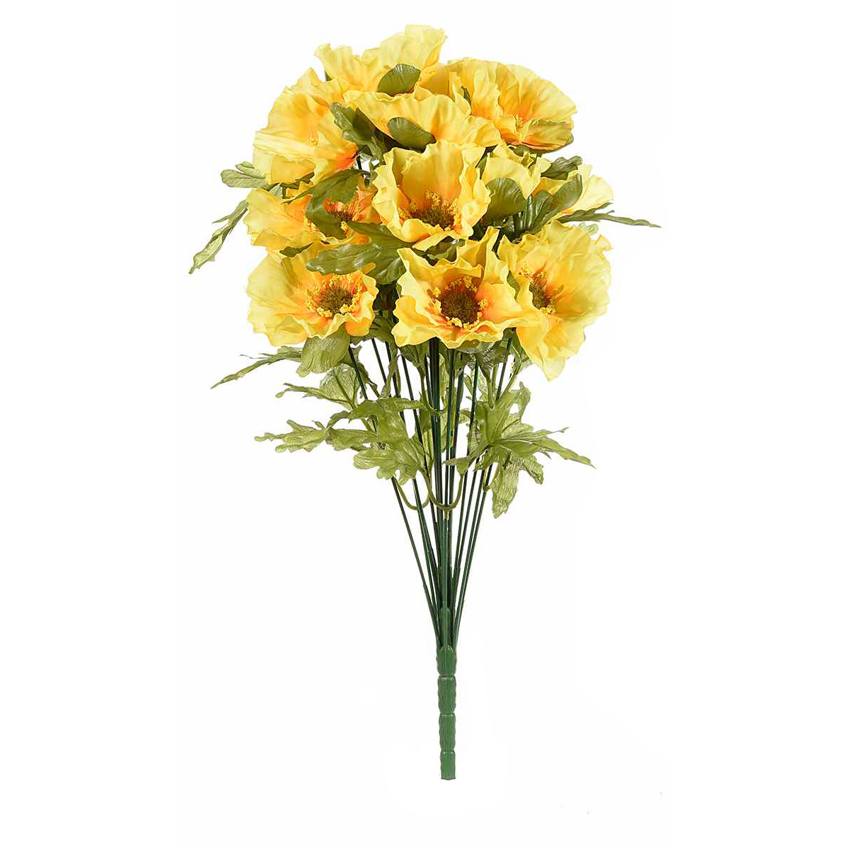 Buchet artificial Maci galbeni 47 cm - Decorer