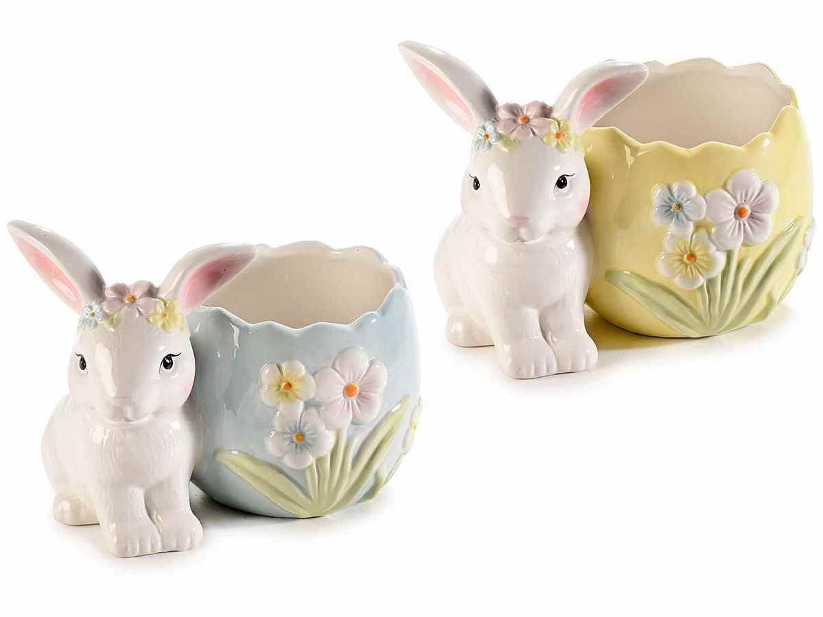 Set 2 decoratiuni Paste ceramica 18x11.5x13 cm - Decorer
