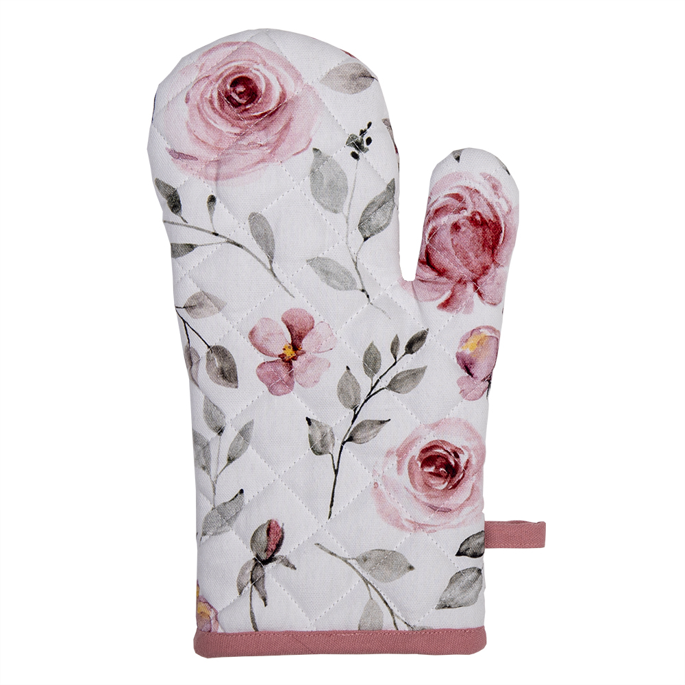 Set 2 manusi termice bumbac Roses 18x30 cm - Decorer