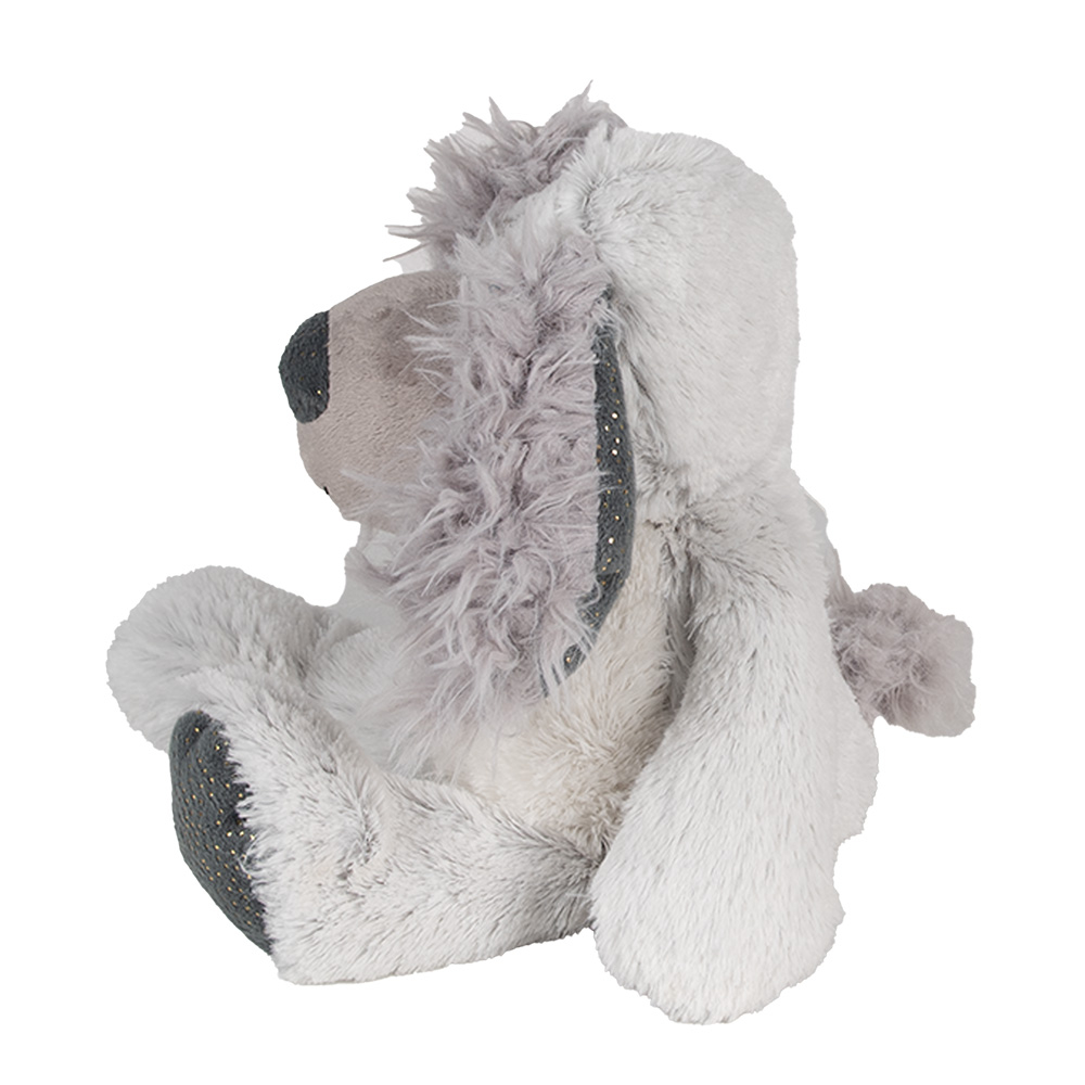 Figurina Catelus plus gri 18x22x32 cm - Decorer