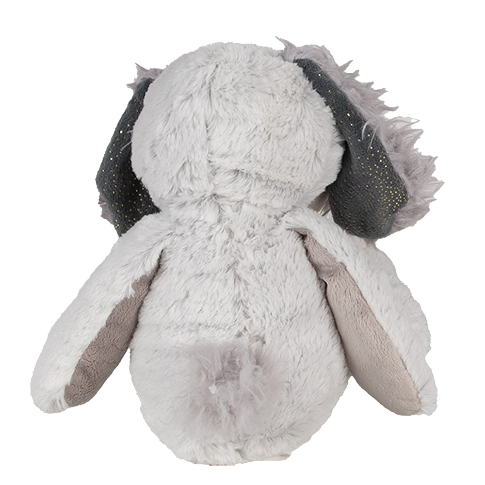 Figurina Catelus plus gri 18x22x32 cm - Decorer